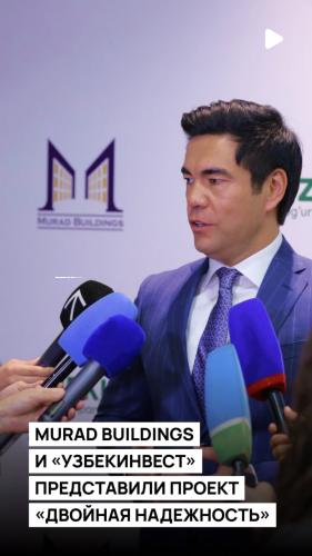 Murad Buildings и «Узбекинвест» подписали меморандум о сотрудничестве ...