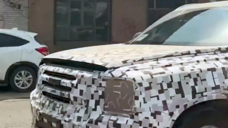 Great Wall тестирует новый флагманский Tank 800